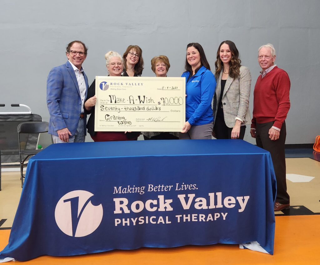 Rock Valley Physical Therapy raises $70,000 to benefit Make-A-Wish ...